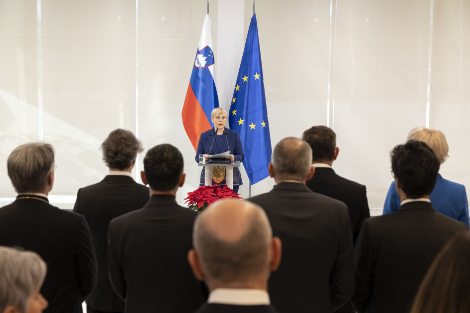 Traditional reception for the diplomatic corps at the beginning of the ...