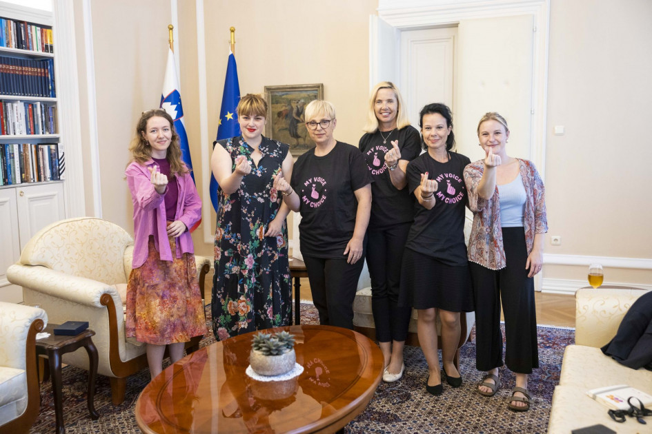 Nataša Pirc Musar is the first president in Europe to publicly support the campaign My Voice, My ...