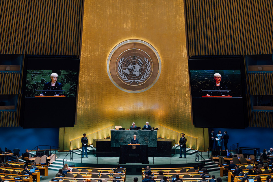 "We must say YES to inclusive multilateralism, and resounding NO to ...